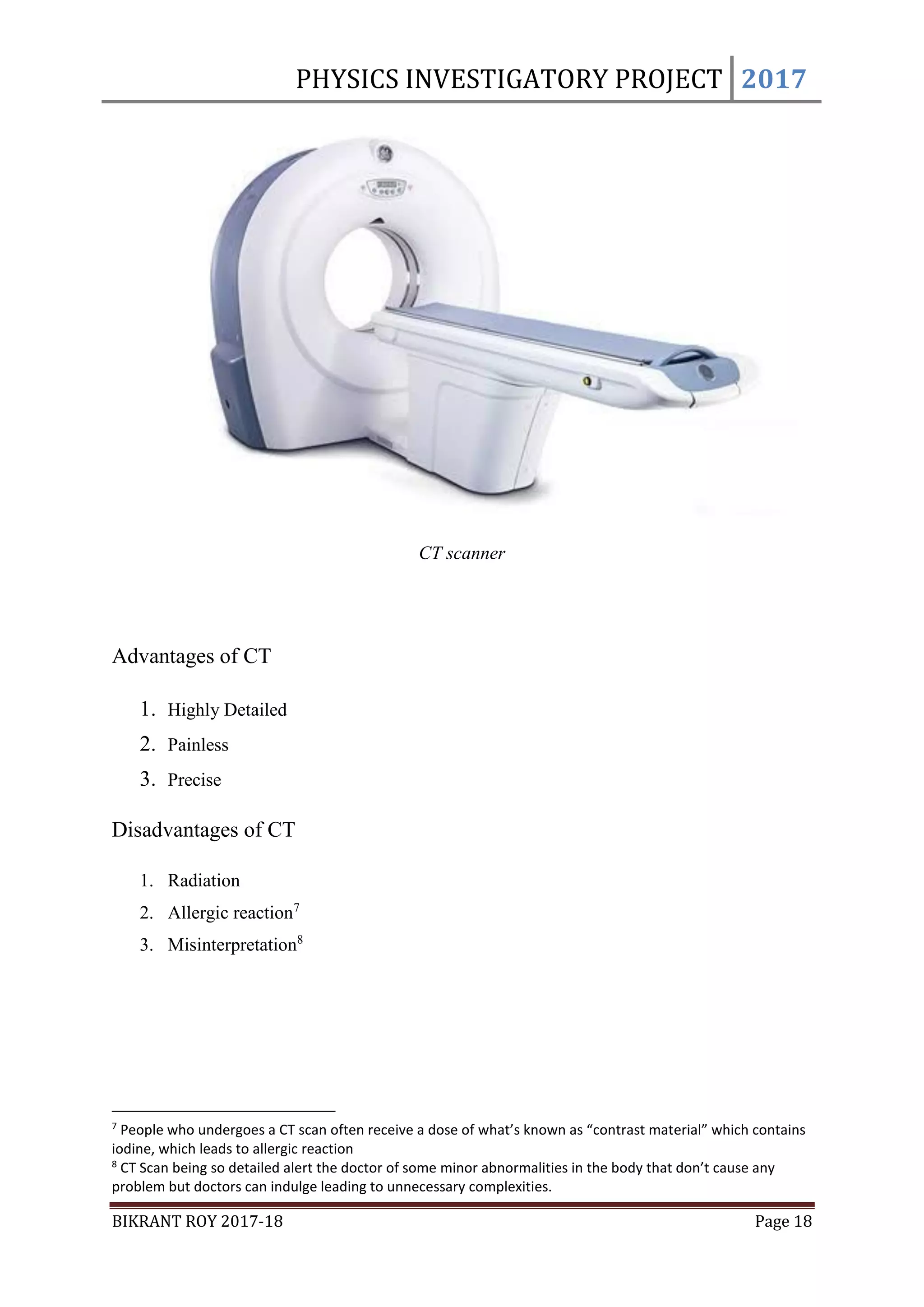 Physics Investigatory Project Class 11 & 12 | PDF