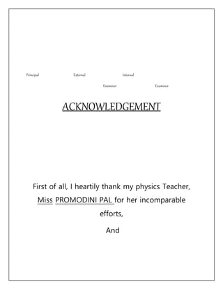 laser security alarm (Physics investigatory project 12) | DOCX