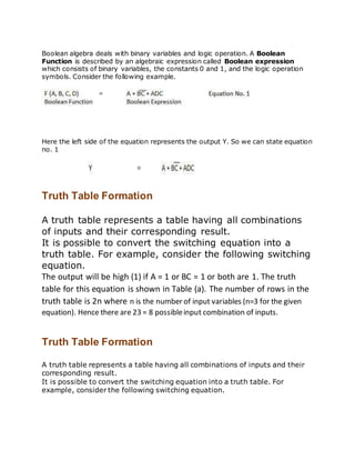 Physics investigatory project for class 12 logic gates | DOCX