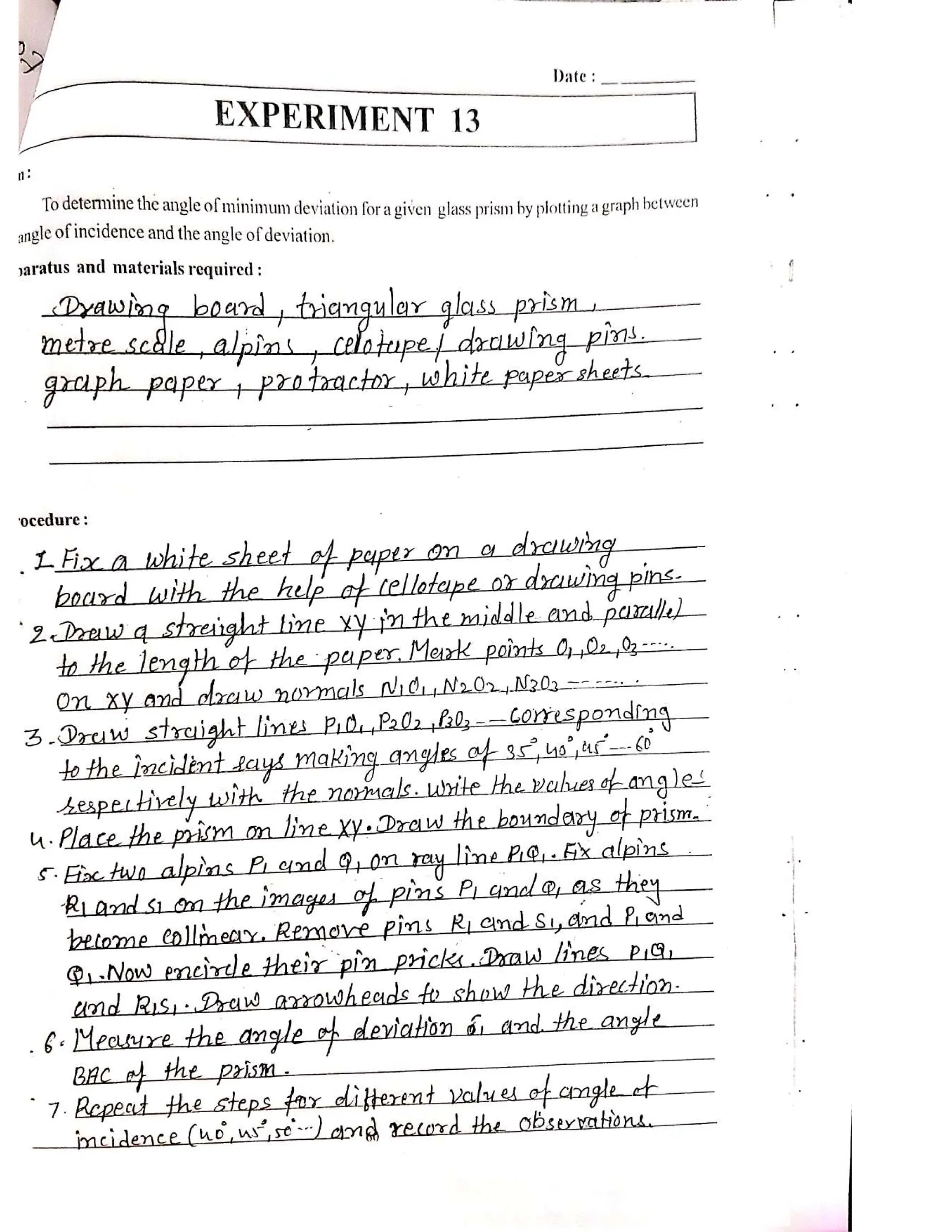 Physics class 12 record book solution for Gujarat board students | PDF