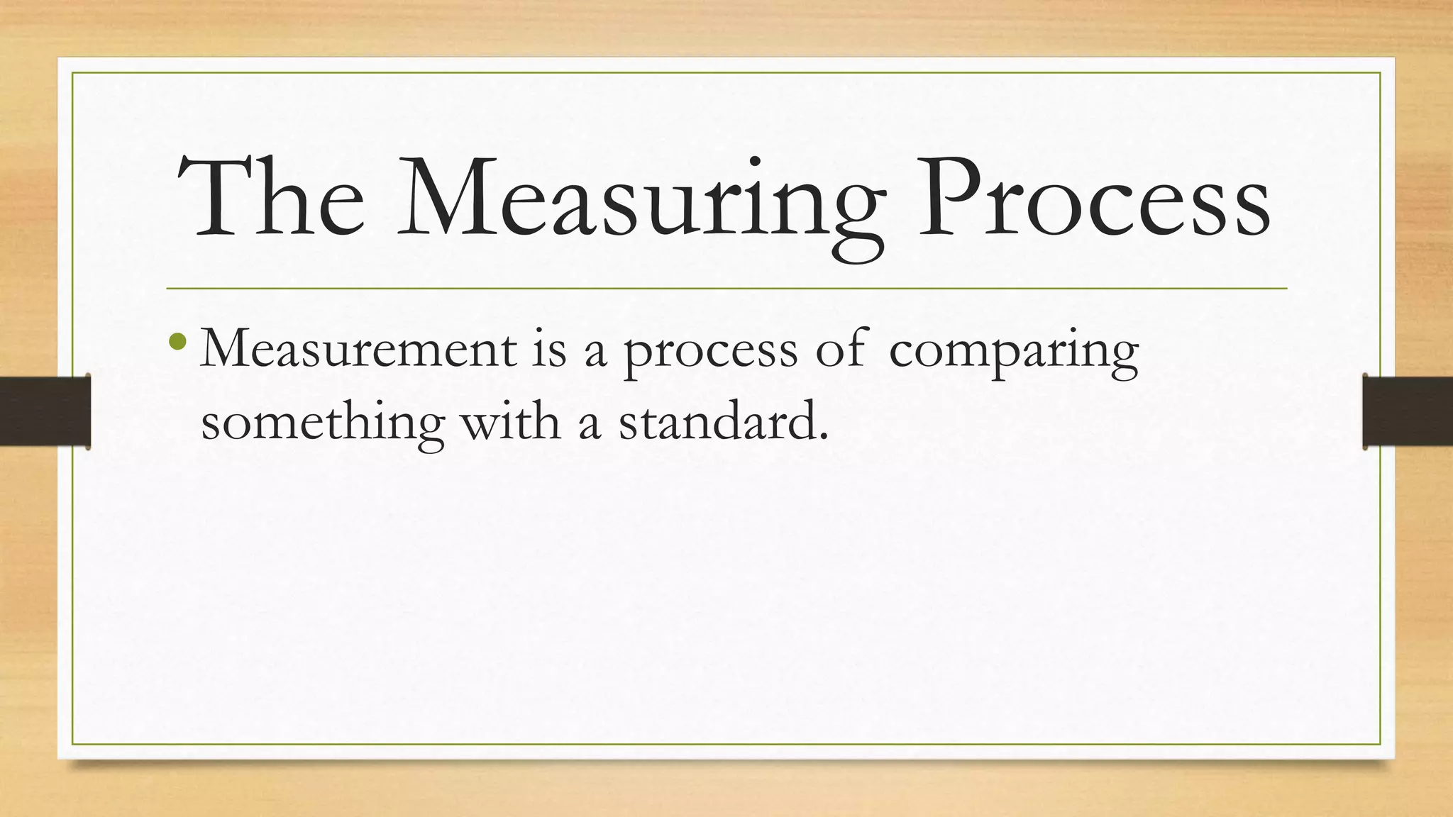 Physical Quantities and Measurements | PPTX