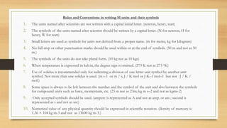 Physical Quantities and Measurements | PPTX