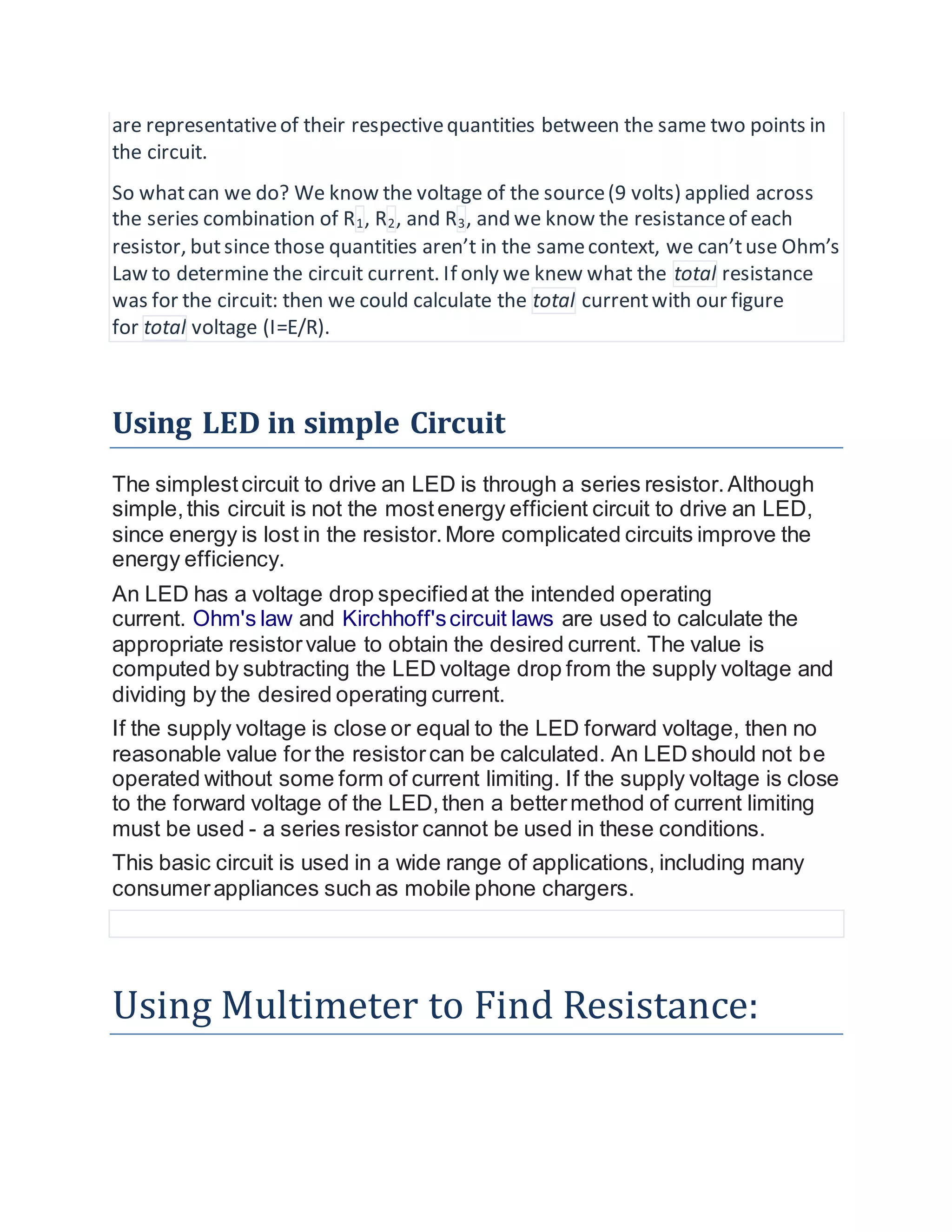 Introduction of multisim | DOCX