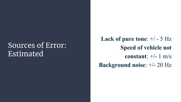 Modeling the Doppler Effect using Audacity | PPTX | Physics | Science