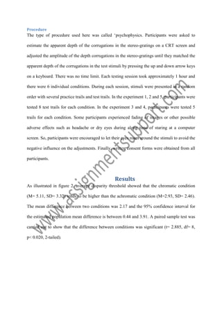 Lab Report Example Physics