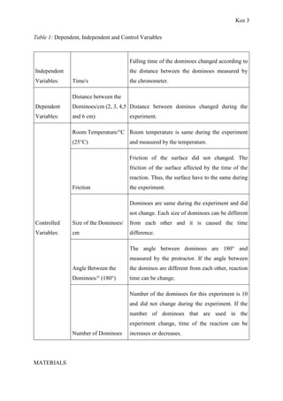 Physics Lab Report 2 | PDF