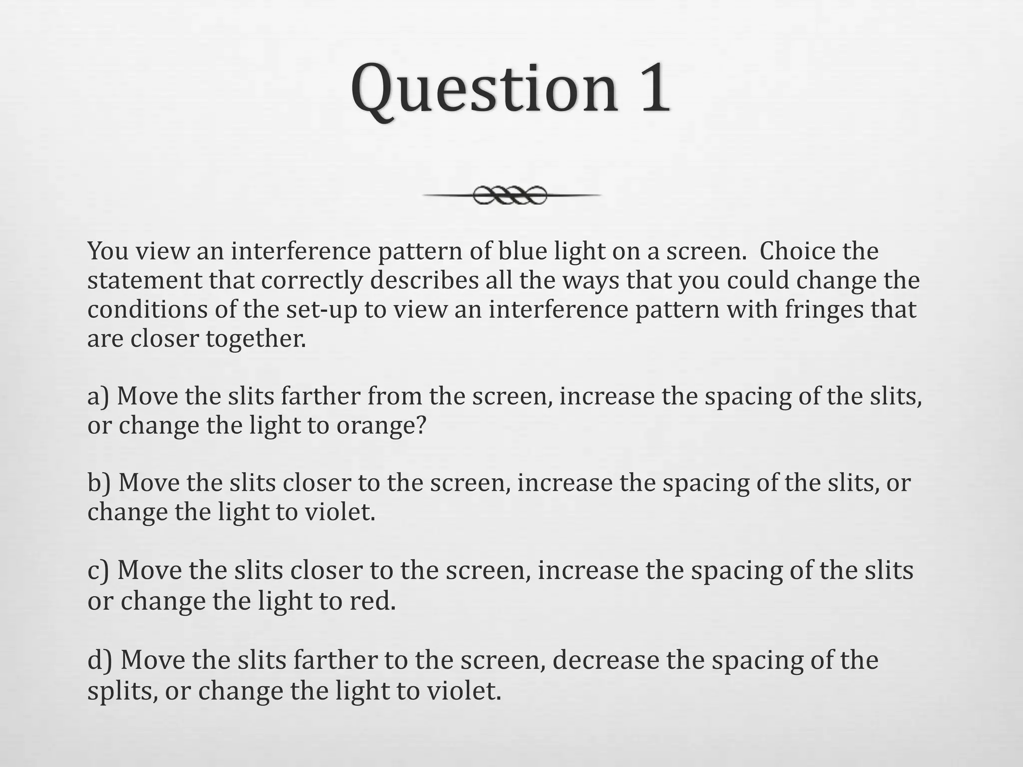 Double-slit Interference | PPT