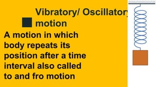 Introduction to Kinematics (Rest motio and Types of Motion) Lec 10 | PPTX