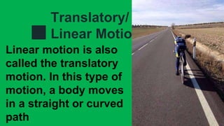 Introduction to Kinematics (Rest motio and Types of Motion) Lec 10 | PPTX