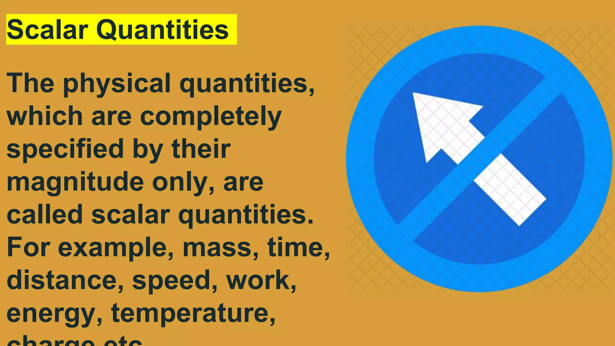Basics of Kinematics (Scalar Vector) Sindh Board Physics | PPTX | Physics | Science