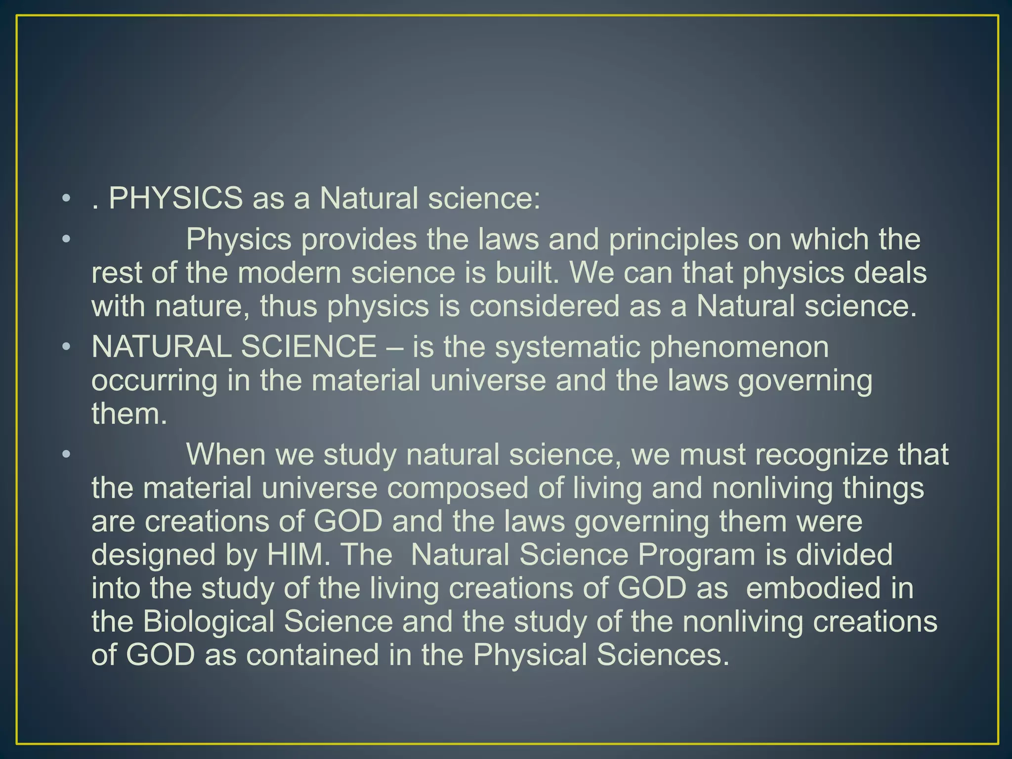 physics lecture | PPT