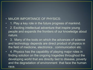 physics lecture | PPTX