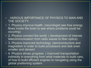 physics lecture | PPTX