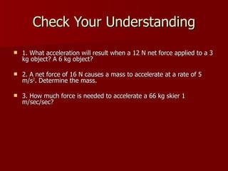 newton's laws of motion | PPT