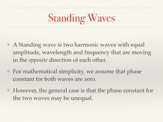 Physics LO 6 -Standing waves | PDF