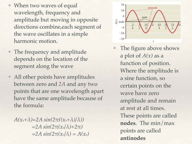 Physics LO 6 -Standing waves | PDF