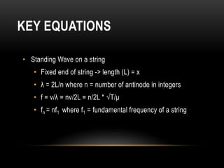 Physics lo standing waves | PPTX