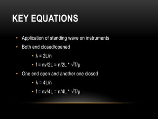 Physics lo standing waves | PPTX