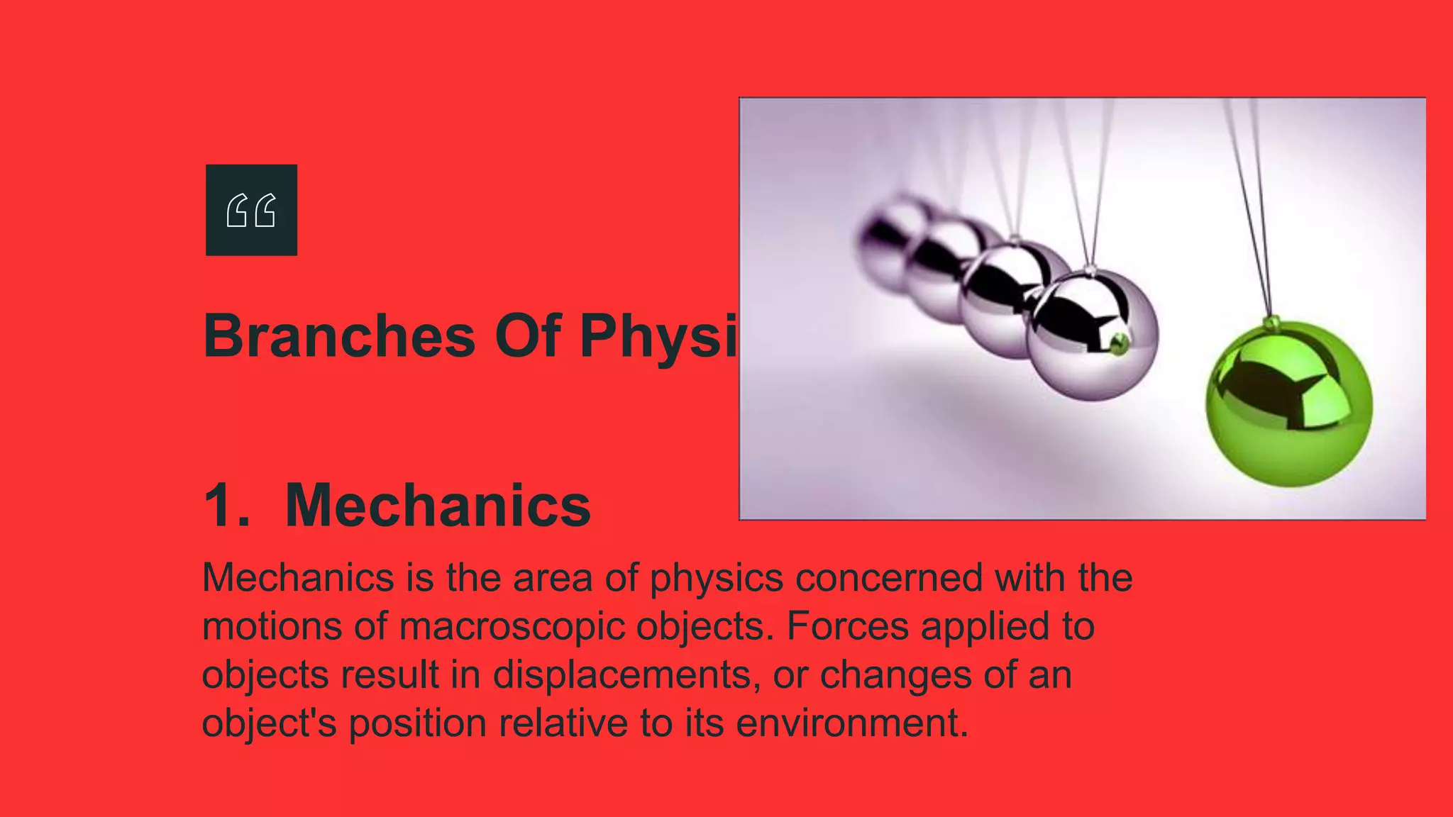 Branches of Physics Lec02 Physics Sindh Board (Explained Video Link In ...