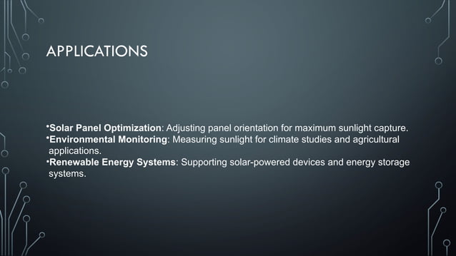 PHYSICS MICRO PROJECT on solar detector using arduino | PPTX