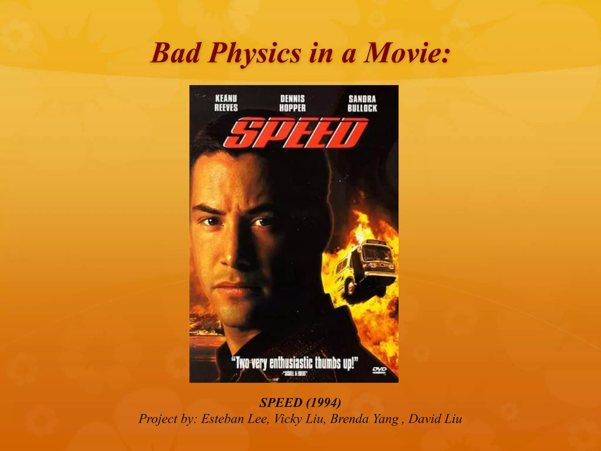 Physics movie project ppt updated | PPTX