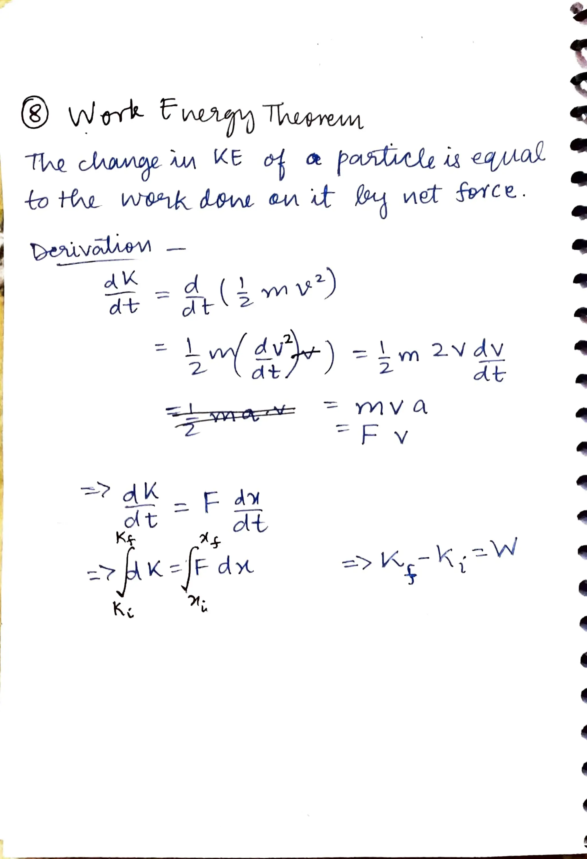 Physics Derivations Class XI NCERT All Chapters and Important Questions | PDF