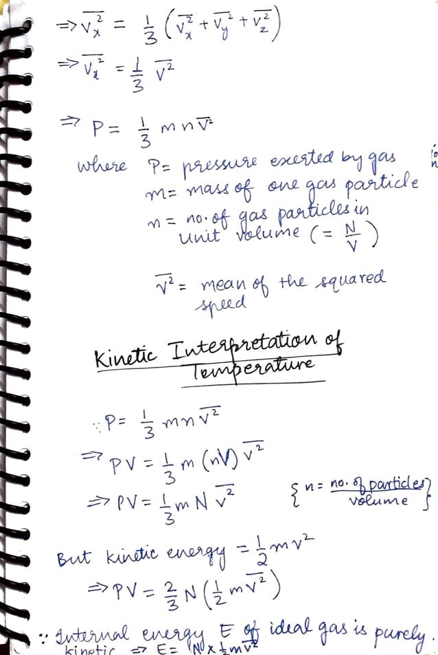 Physics Derivations Class XI NCERT All Chapters and Important Questions | PDF