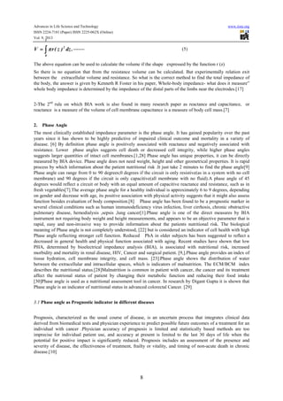 Physics of bio electrical impedance analysis | PDF