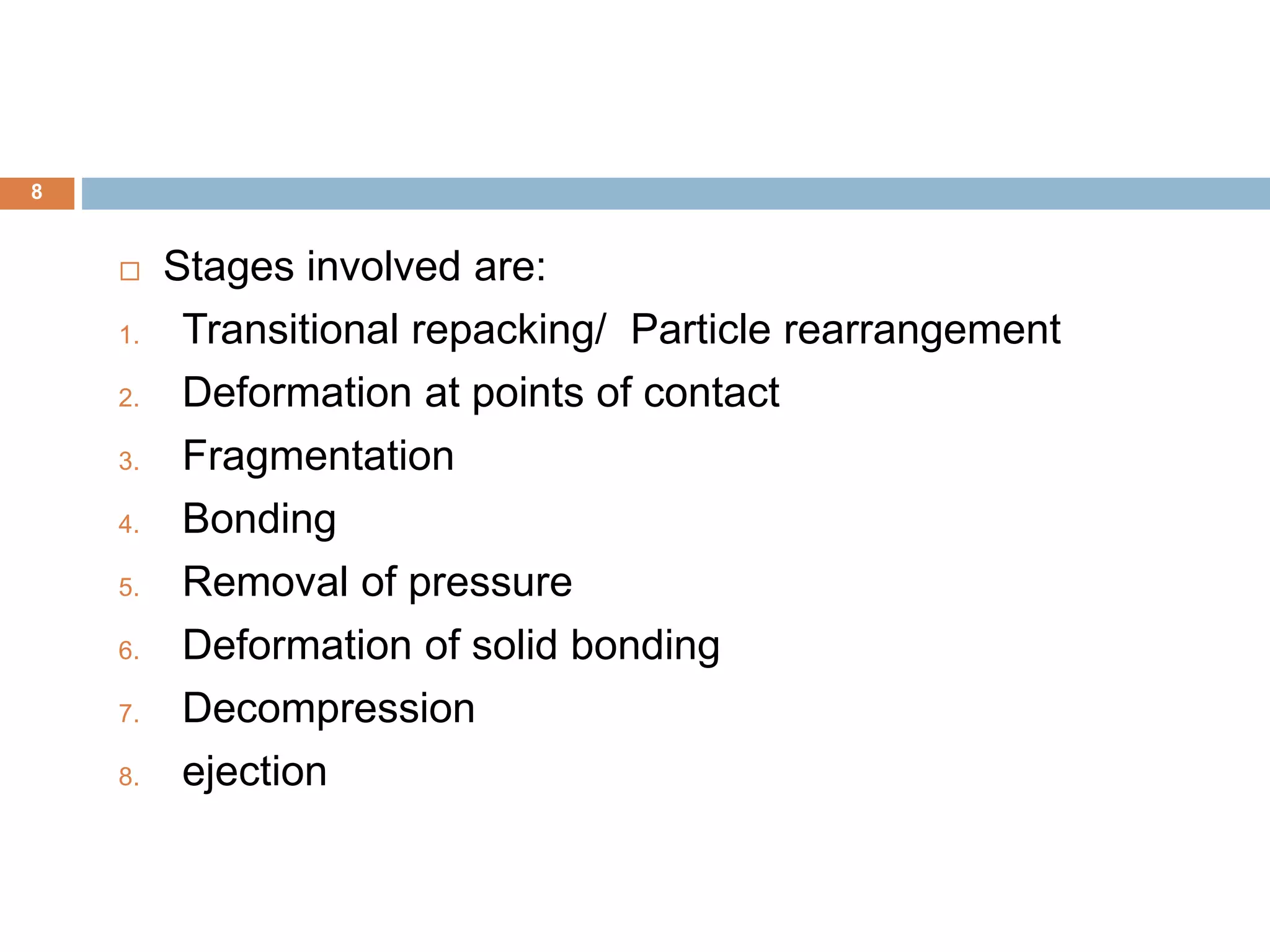 Physics of tablet compression | PPTX