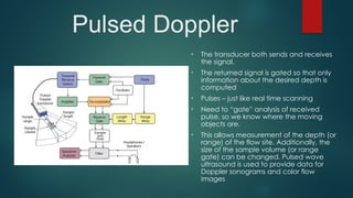 PHYSICS OF DOPPLER Doppler physics ultrasound | PPTX