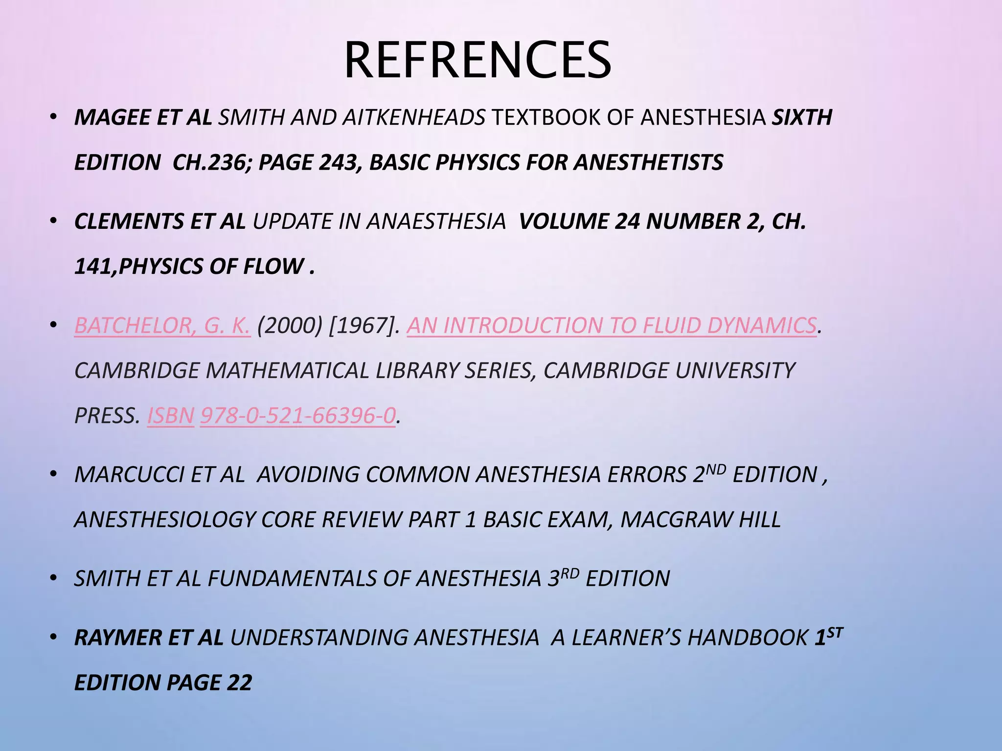Physics of flow for presentation | PPTX