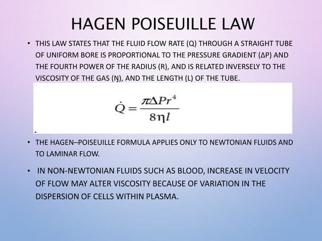 Physics of flow for presentation | PPTX | Physics | Science