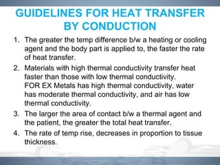 Physics of Heat Radiation and electrotherapy management | PDF