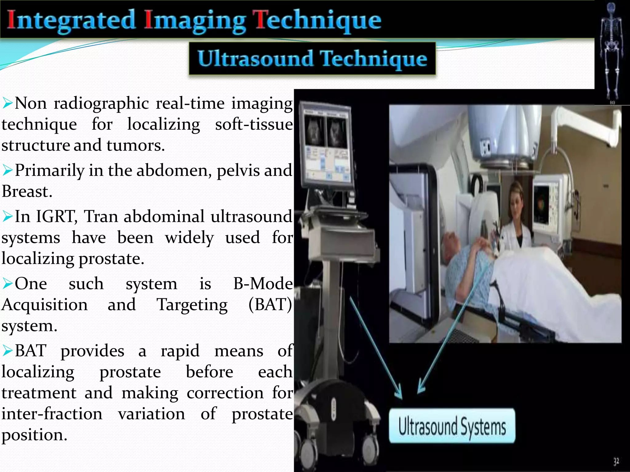 Intensity modulated radiation therapy and Image guided radiation ...