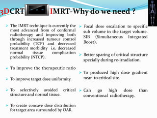 Intensity modulated radiation therapy and Image guided radiation ...