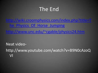 Physics of jumping | PPTX