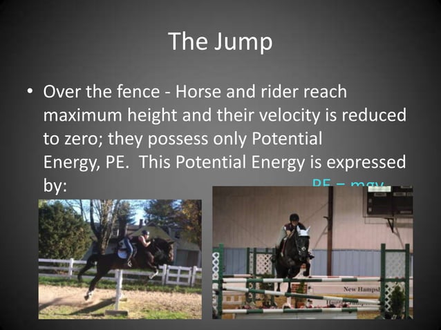 Physics of jumping | PPT