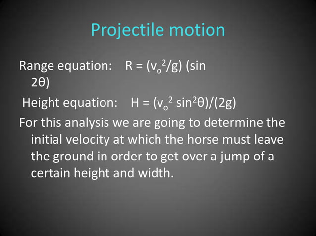 Physics of jumping | PPT