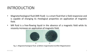 Magnetorheological fluids | PPTX