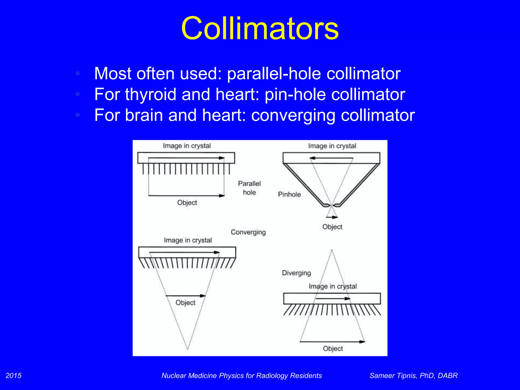Physics of Nuclear Medicine, SPECT and PET.ppt