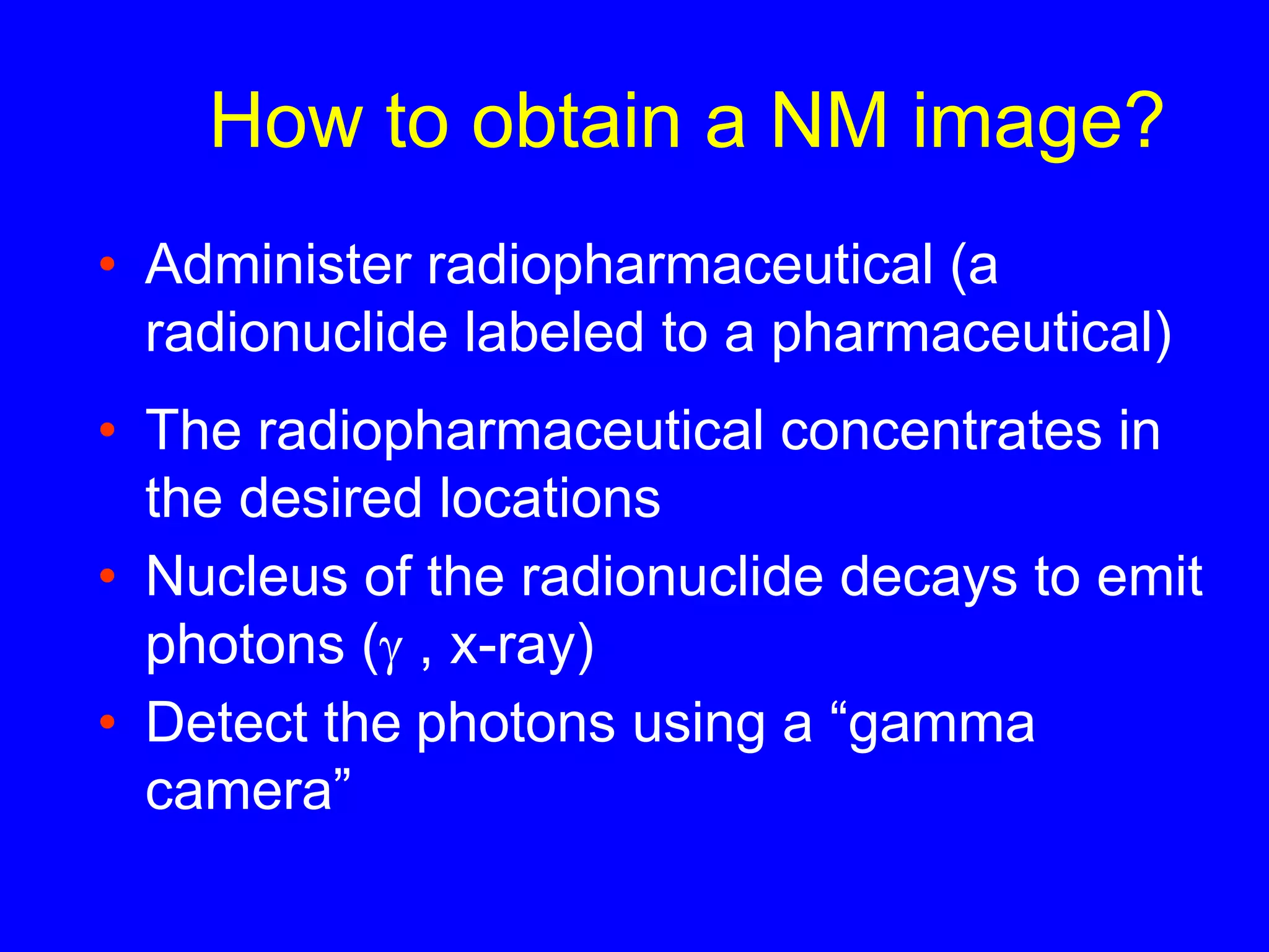 Physics of Nuclear Medicine, SPECT and PET.ppt