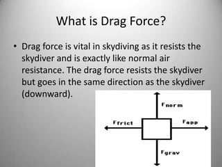 Physics of skydiving | PPTX