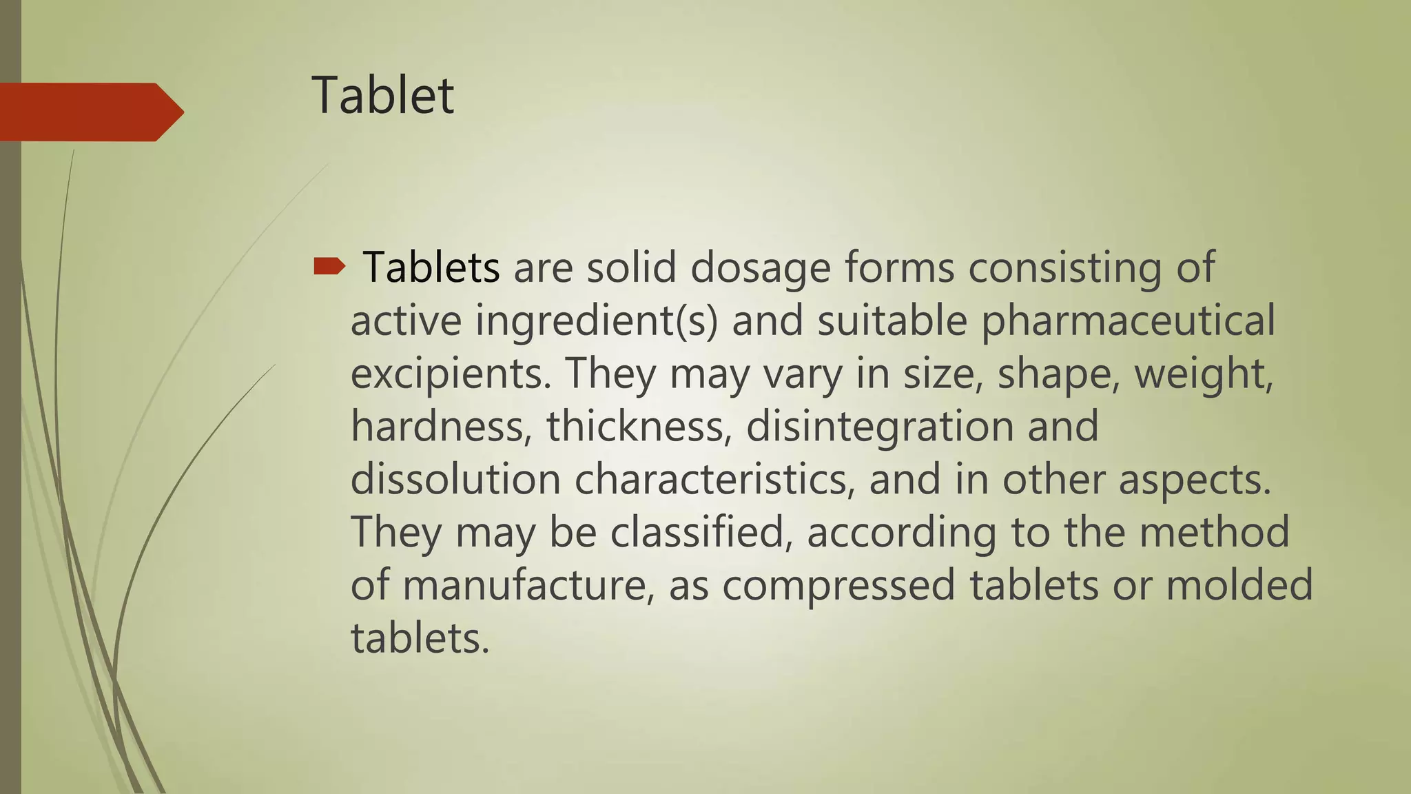Physics of tablet compression | PPTX