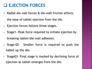 Physics of tablet compression | PPTX