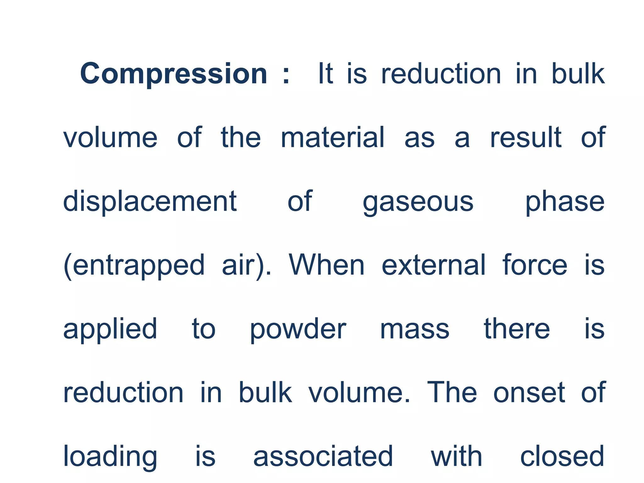 Physics of Tablet Compression | PPTX