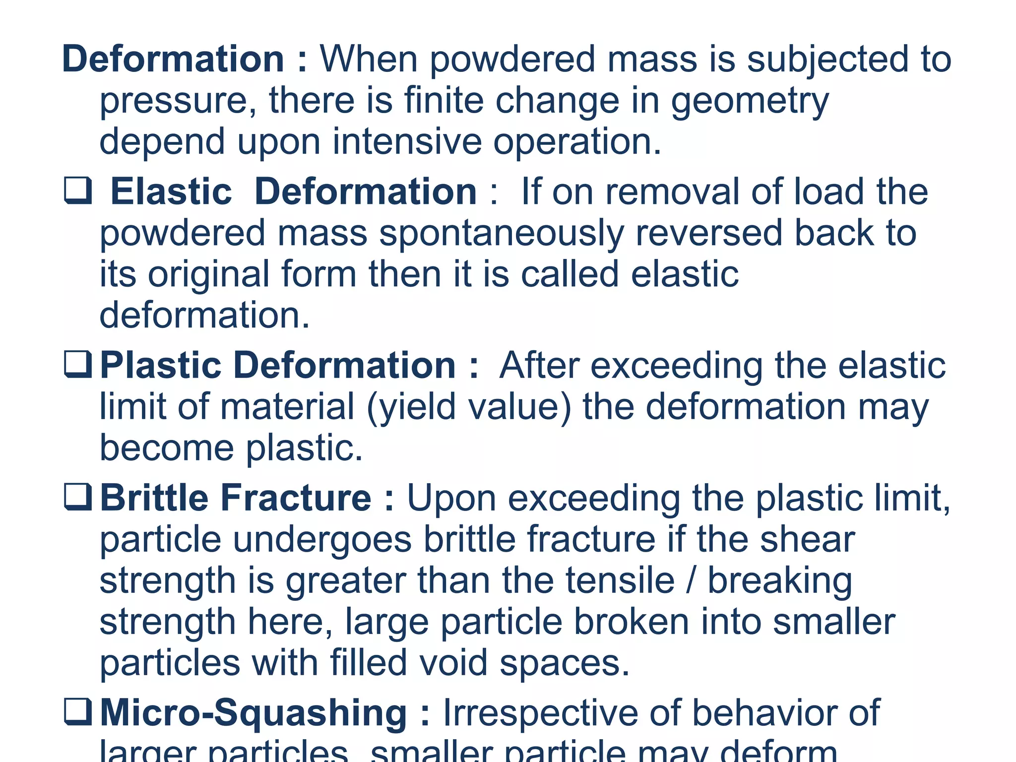 Physics of Tablet Compression | PPTX