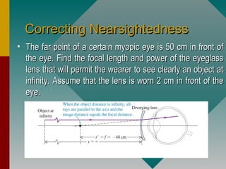 Physics of the Human Eye | PPT