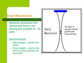 Physics of ultrasound and echocardiography | PPTX