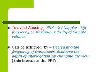 Physics of ultrasound and echocardiography | PPTX
