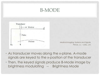 Physics of ultrasound imaging | PPTX